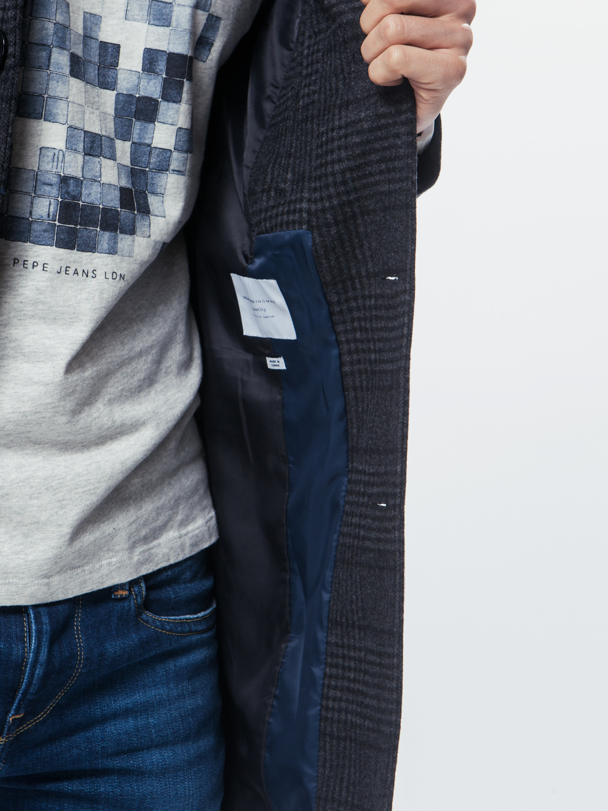 Meeste mantel selected homme | Newmood